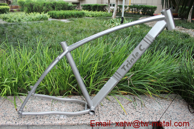 XACD made Titanium mountain bike frame inner line routing design - Buy ...